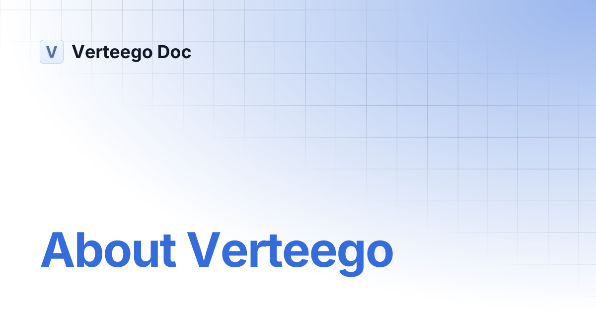 About Verteego | Verteego Doc